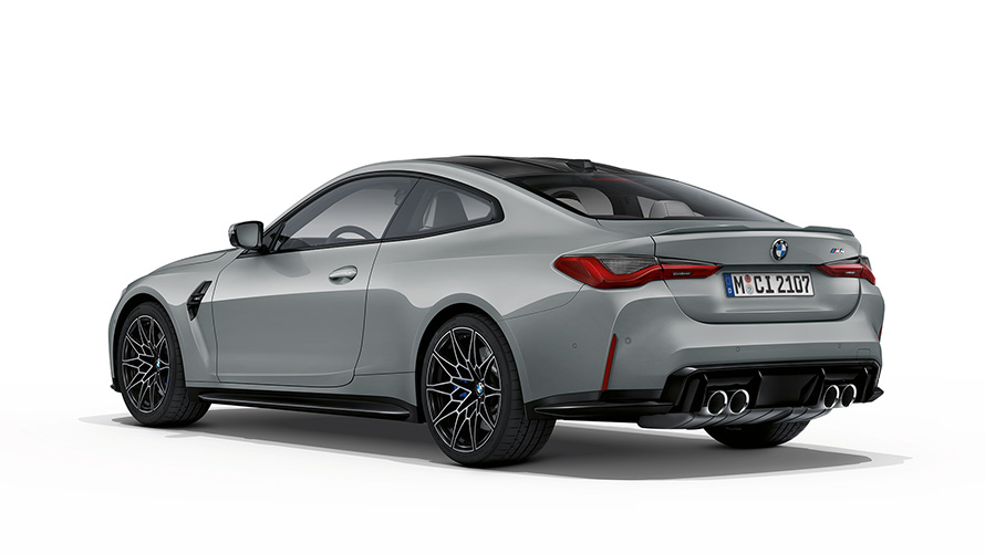 The BMW M4 Competition Coupe with M xDrive