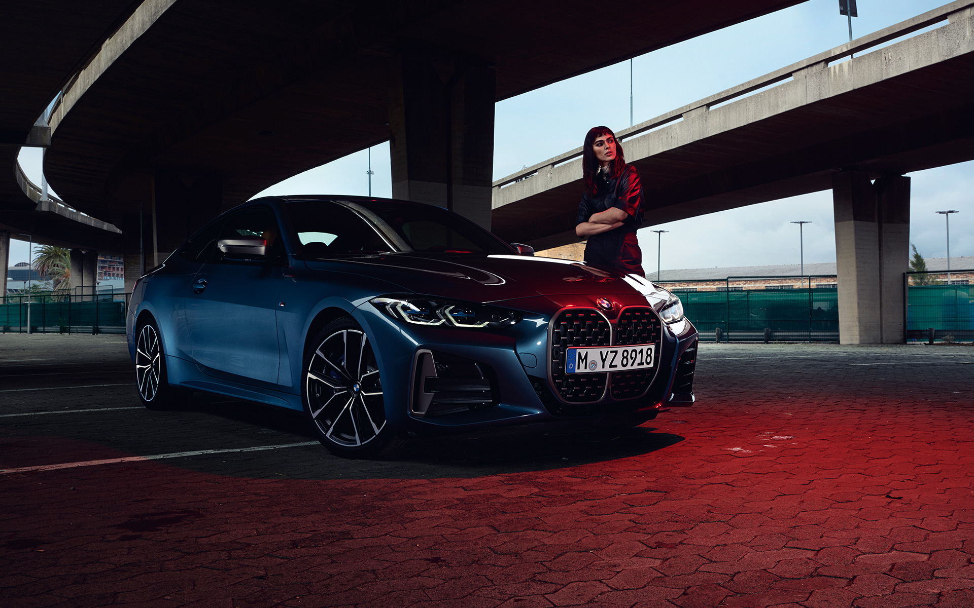 The BMW M4 Competition Coupe with M xDrive